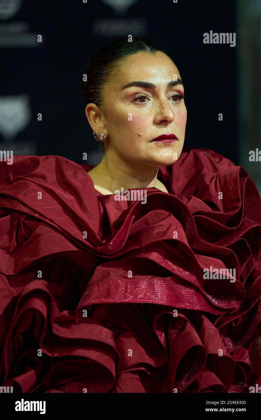 Pontevedra. Spain. 20250126, Candela Pena attends ‘Feroz Awards' 2025 ...