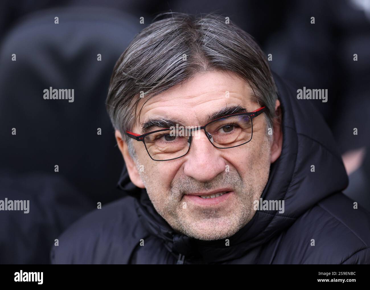 Southampton, England, 25th January 2025. Southampton's head coach Ivan ...