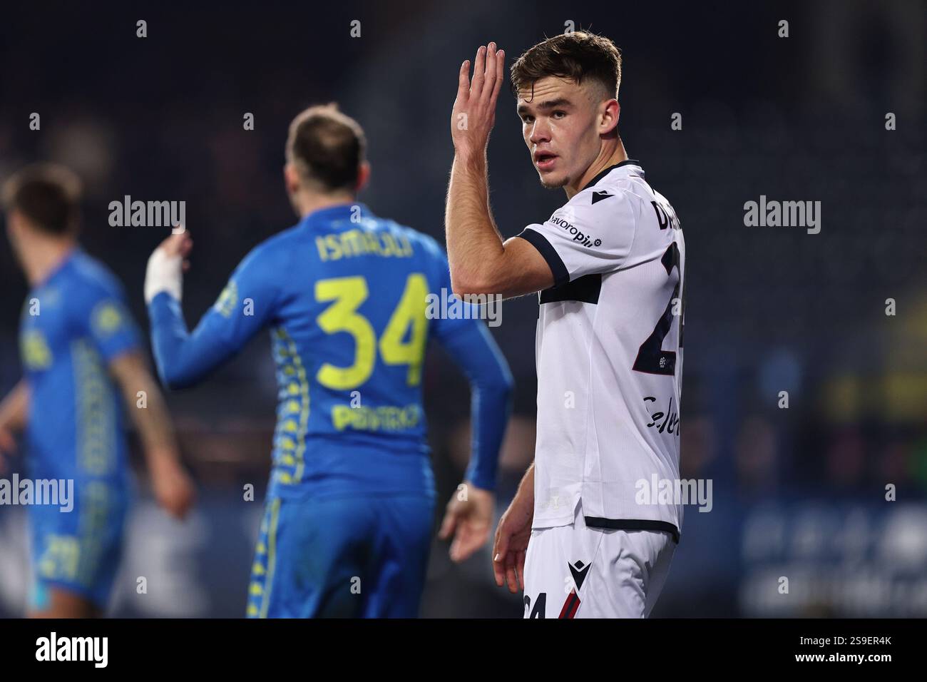 Thijs Dallinga (Bologna) during the Italian "Serie A" match between ...
