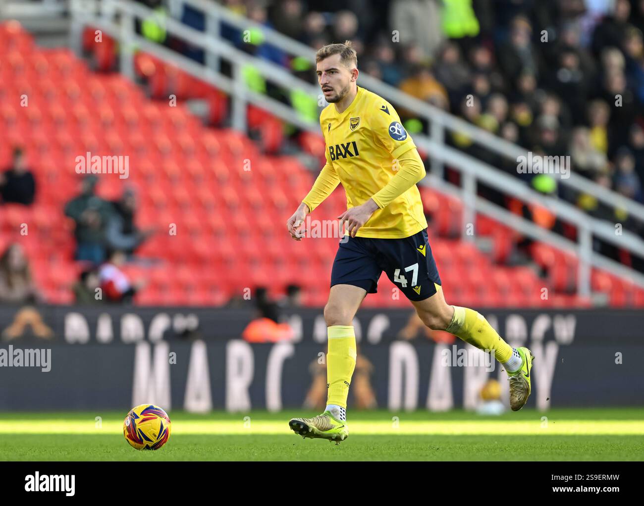 Oxford United's Michal Helik during the Sky Bet Championship match at ...