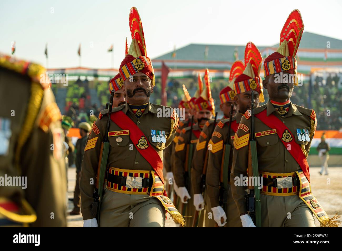 Border Security Forces (BSF) contingent seen during a Republic Day ...