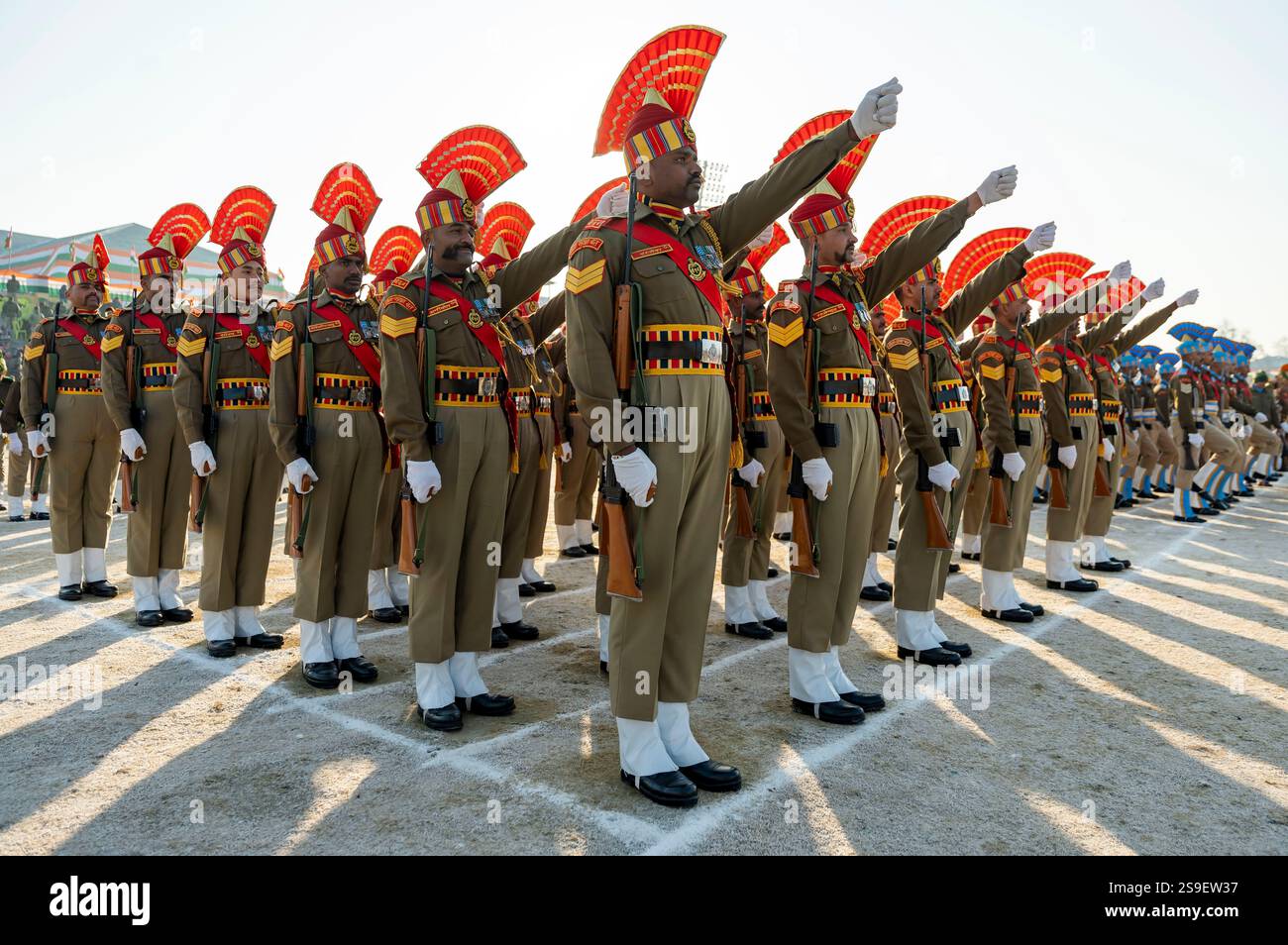 Border Security Forces (BSF) contingent seen during a Republic Day ...