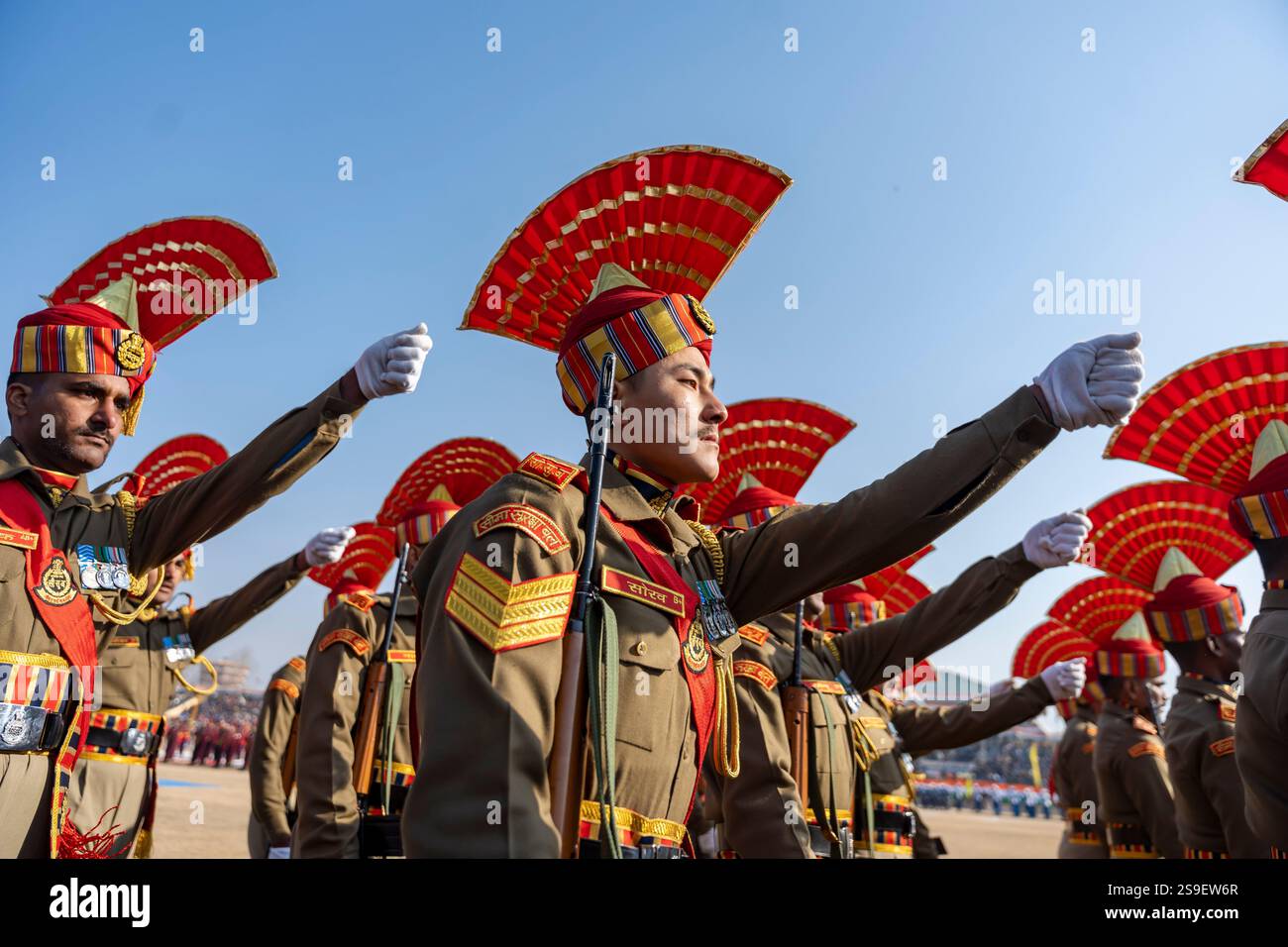Border Security Forces (BSF) contingent seen during a Republic Day ...