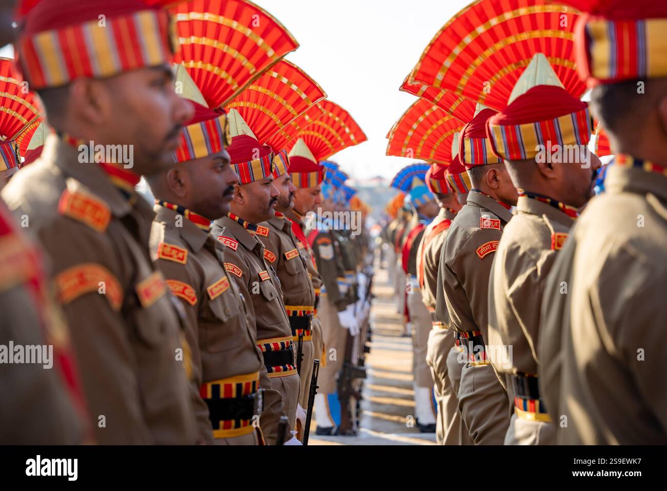 Border Security Forces (BSF) contingent seen during a Republic Day ...