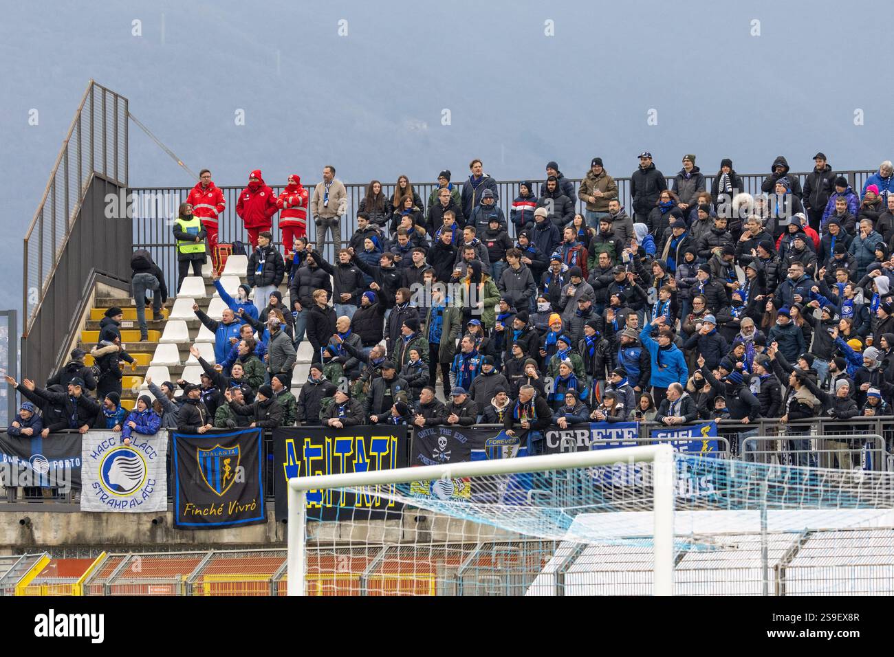 Atalanta B.C. supporters during serie A match Como vs Atalanta - Como ...