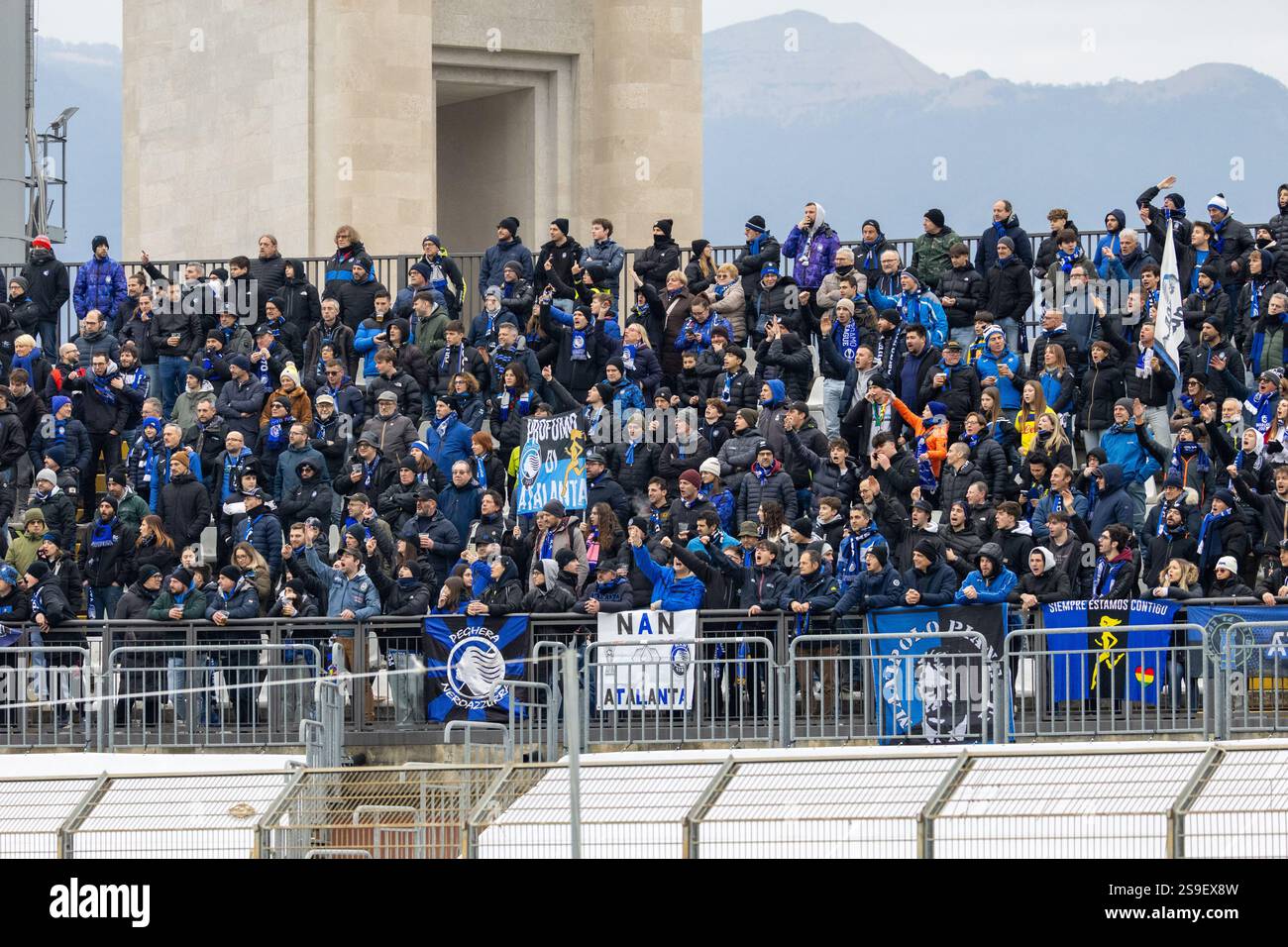 Atalanta B.C. supporters during serie A match Como vs Atalanta - Como ...