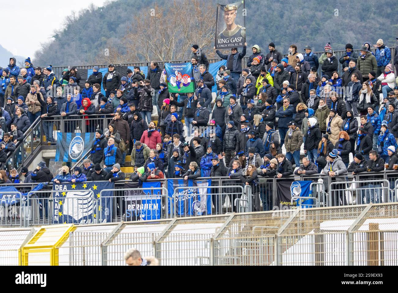 Atalanta B.C. supporters during serie A match Como vs Atalanta - Como ...