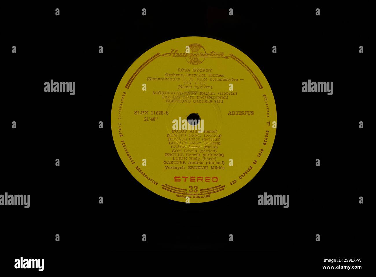 Hungaroton hi-res stock photography and images - Alamy