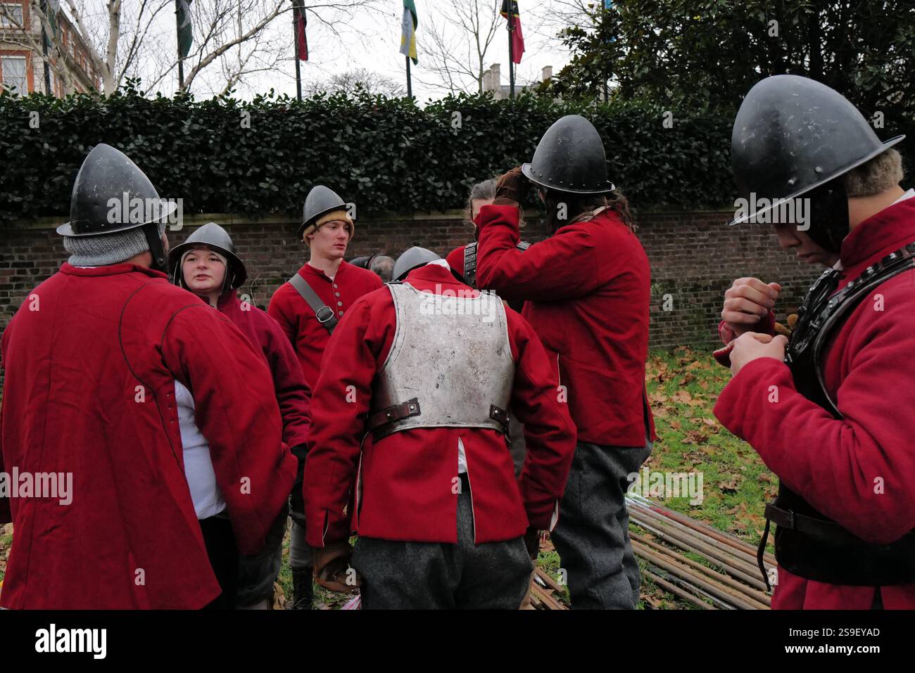 RECORD DATE NOT STATED Charles I Commemoration March in London The ...