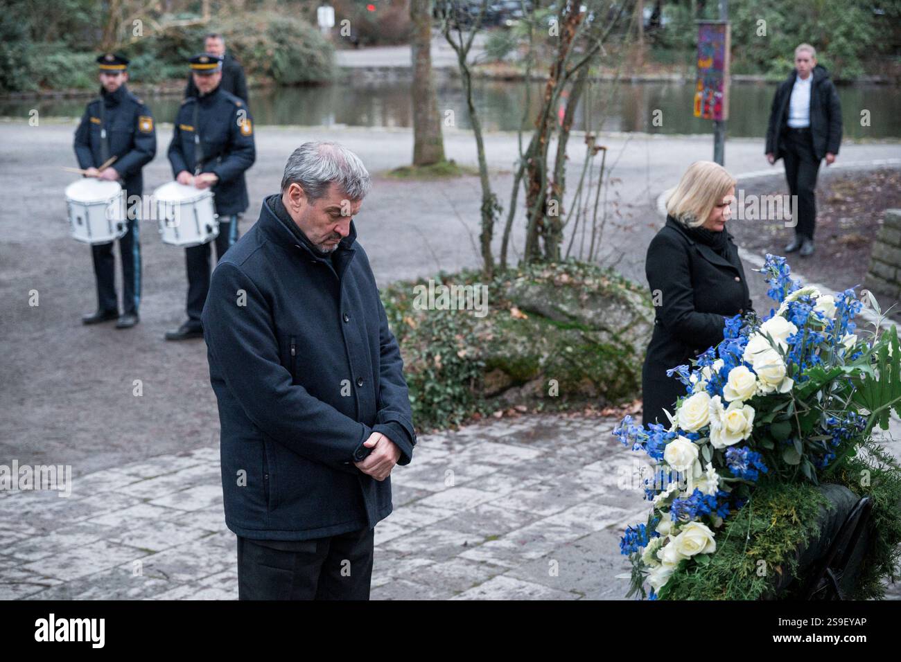 dpatop - 26 January 2025, Bavaria, Aschaffenburg: Bavaria's Minister ...