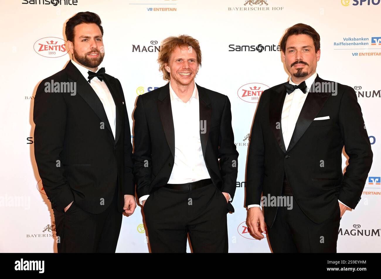 Philipp Trauer, Tim Fehlbaum und Moritz Binder beim 49. Deutschen ...