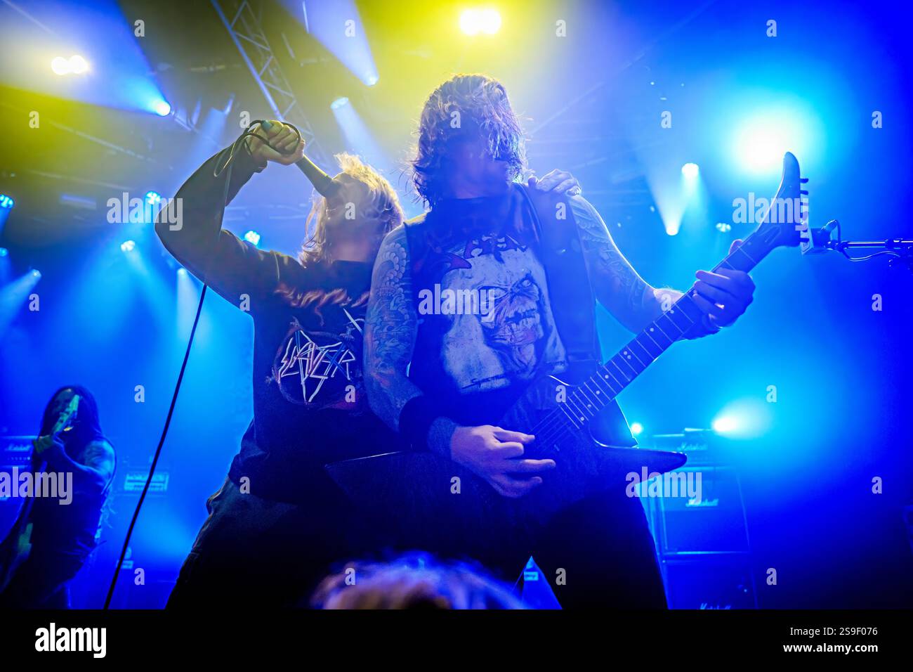 Aarhus, Denmark. 25th, January 2025. The American thrash metal band ...