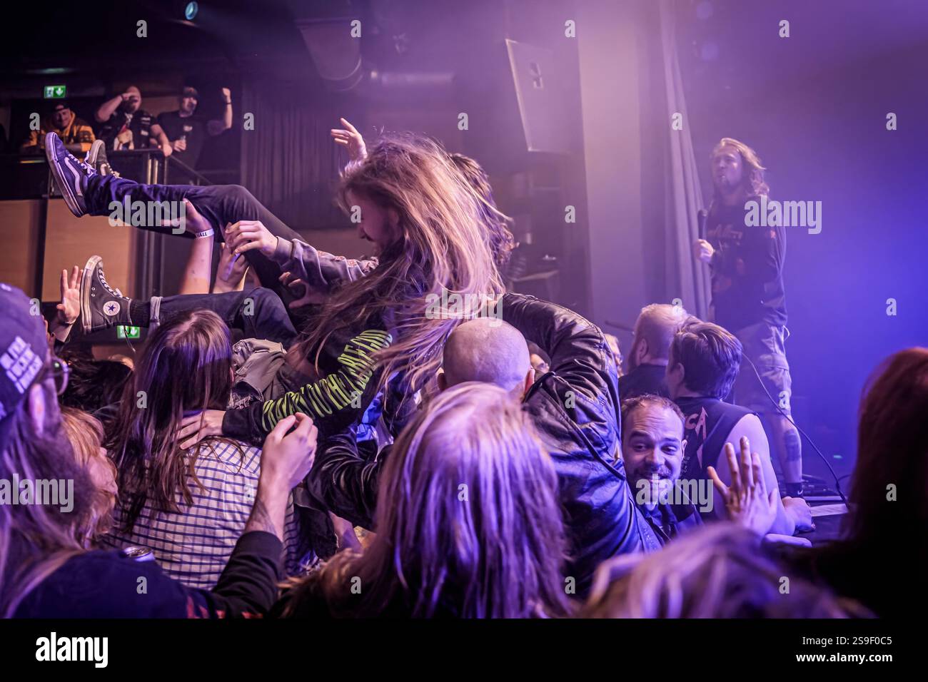 Aarhus, Denmark. 25th, January 2025. The American thrash metal band ...