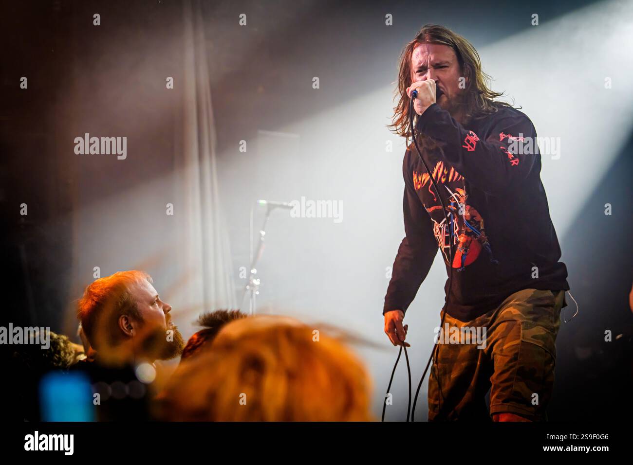 Aarhus, Denmark. 25th, January 2025. The American thrash metal band ...