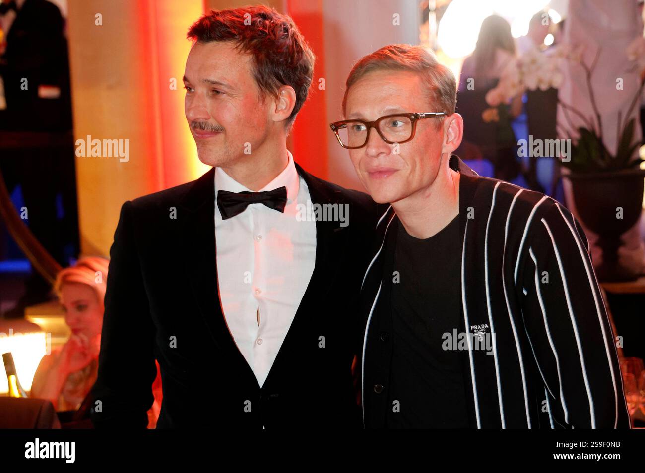 Florian David Fitz und Matthias Schweighöfer beim 49. Deutschen ...