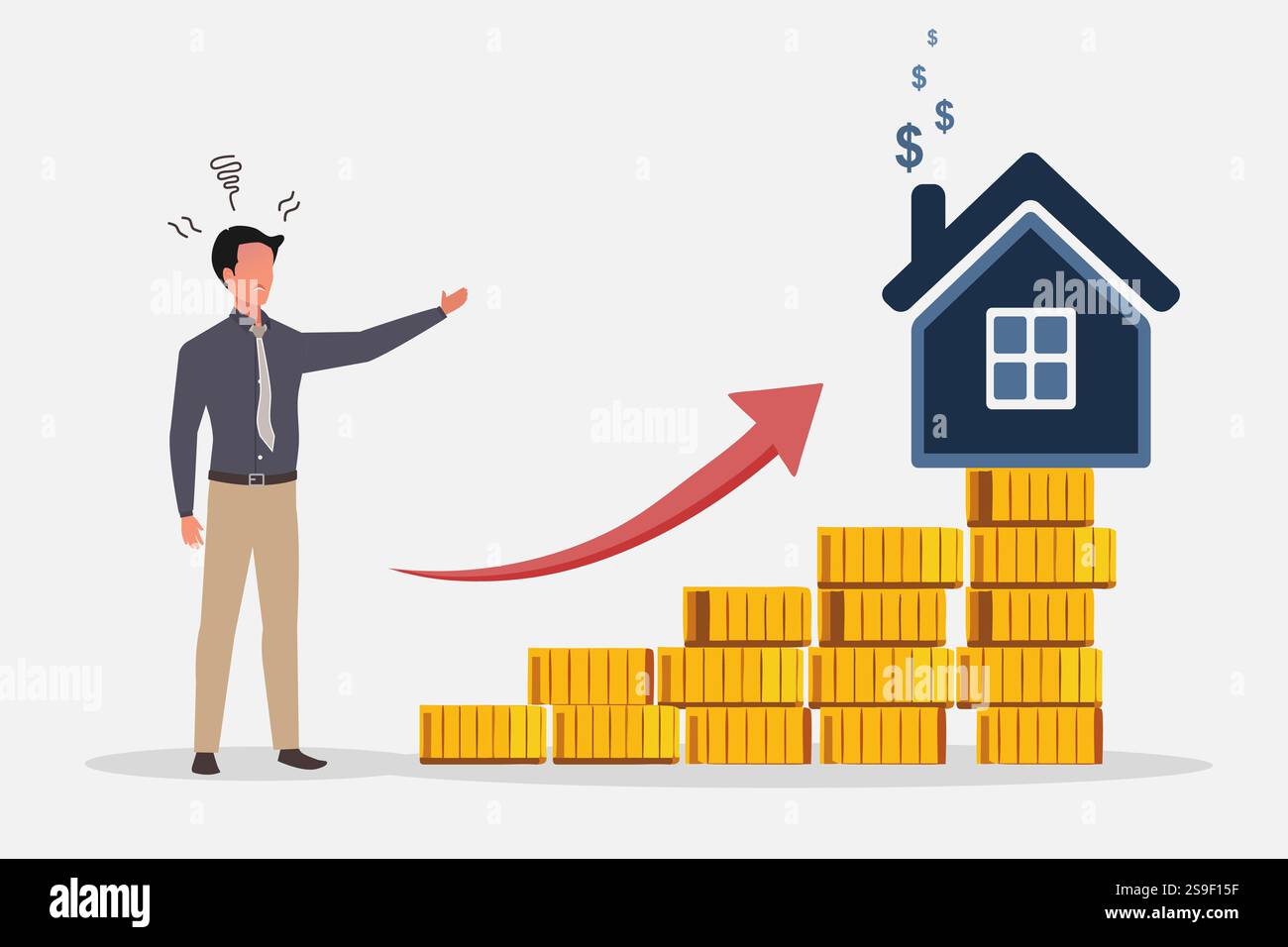 Top residential house on Stock Vector Images - Alamy