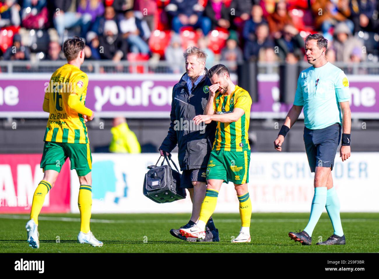 ROTTERDAM , 26-01-2025 , Van Donge & De Roo Stadium , Season 2024 / ...