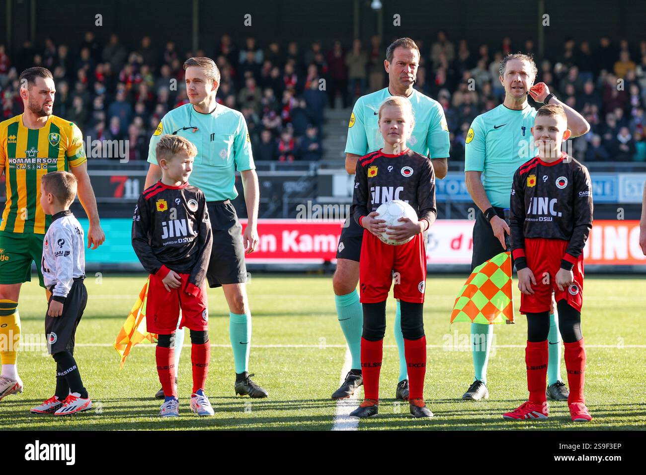 ROTTERDAM, NETHERLANDS - JANUARY 26: Alex Schalk of ADO Den Haag ...