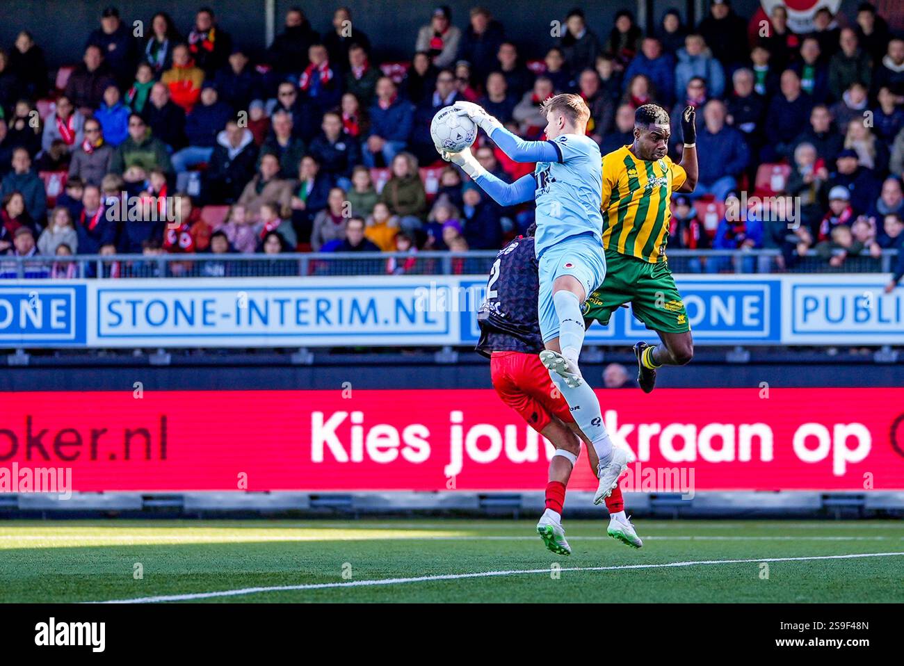 ROTTERDAM , 26-01-2025 , Van Donge & De Roo Stadium , Season 2024 / ...