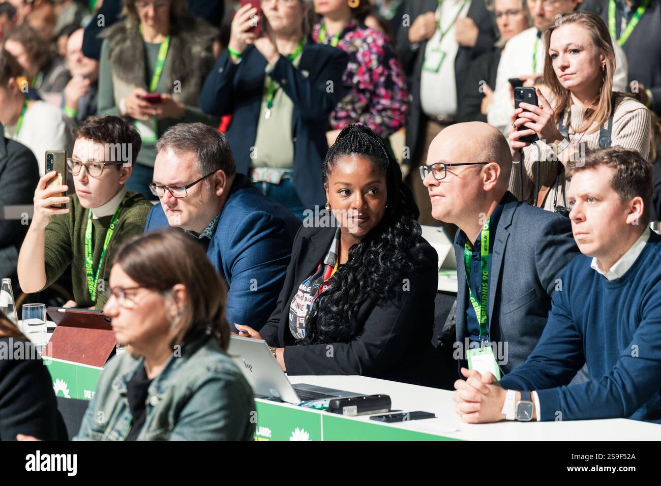 26.01.2025,Berlin,Bundesdelegiertenkonferenz Bündnis 90 Grüne im CityCube, Aminata TourÃ *** 26 ...
