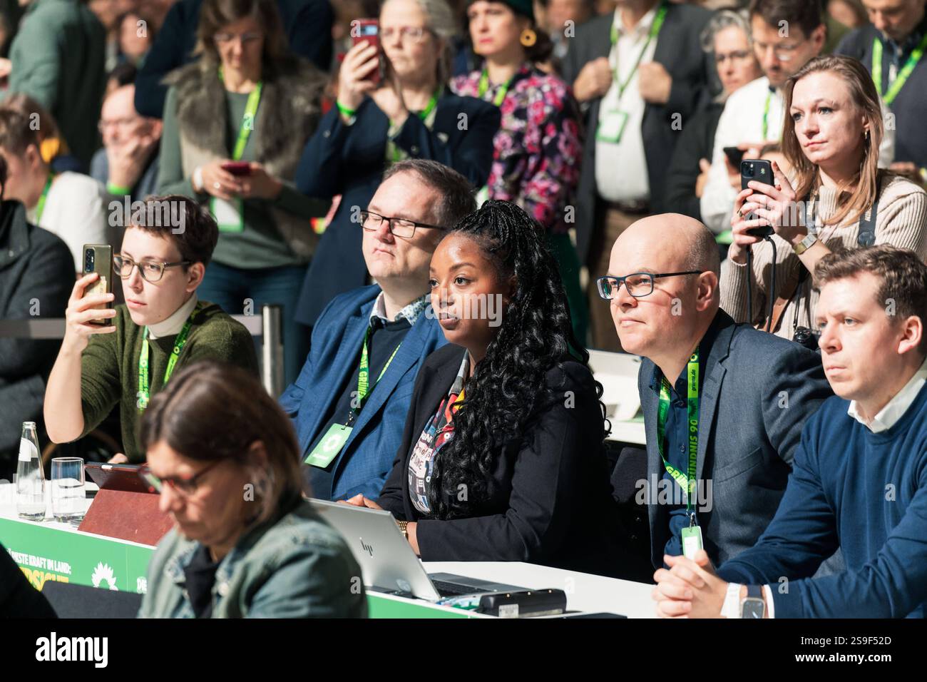 26.01.2025,Berlin,Bundesdelegiertenkonferenz Bündnis 90 Grüne im CityCube, Aminata TourÃ *** 26 ...
