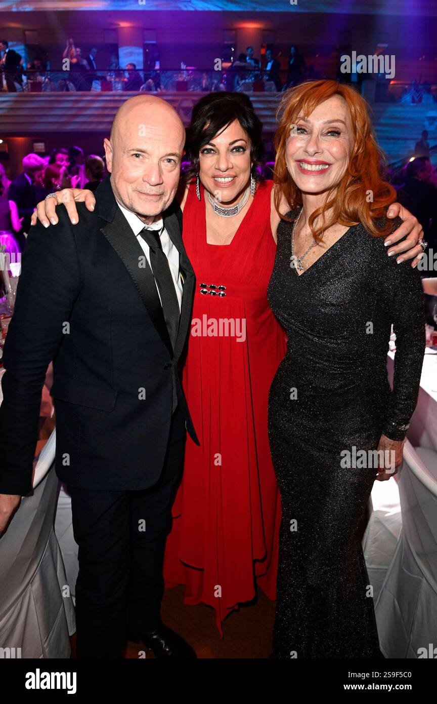 Christian Berkel, Alice Brauner und Andrea Sawatzki beim 49. Deutschen ...