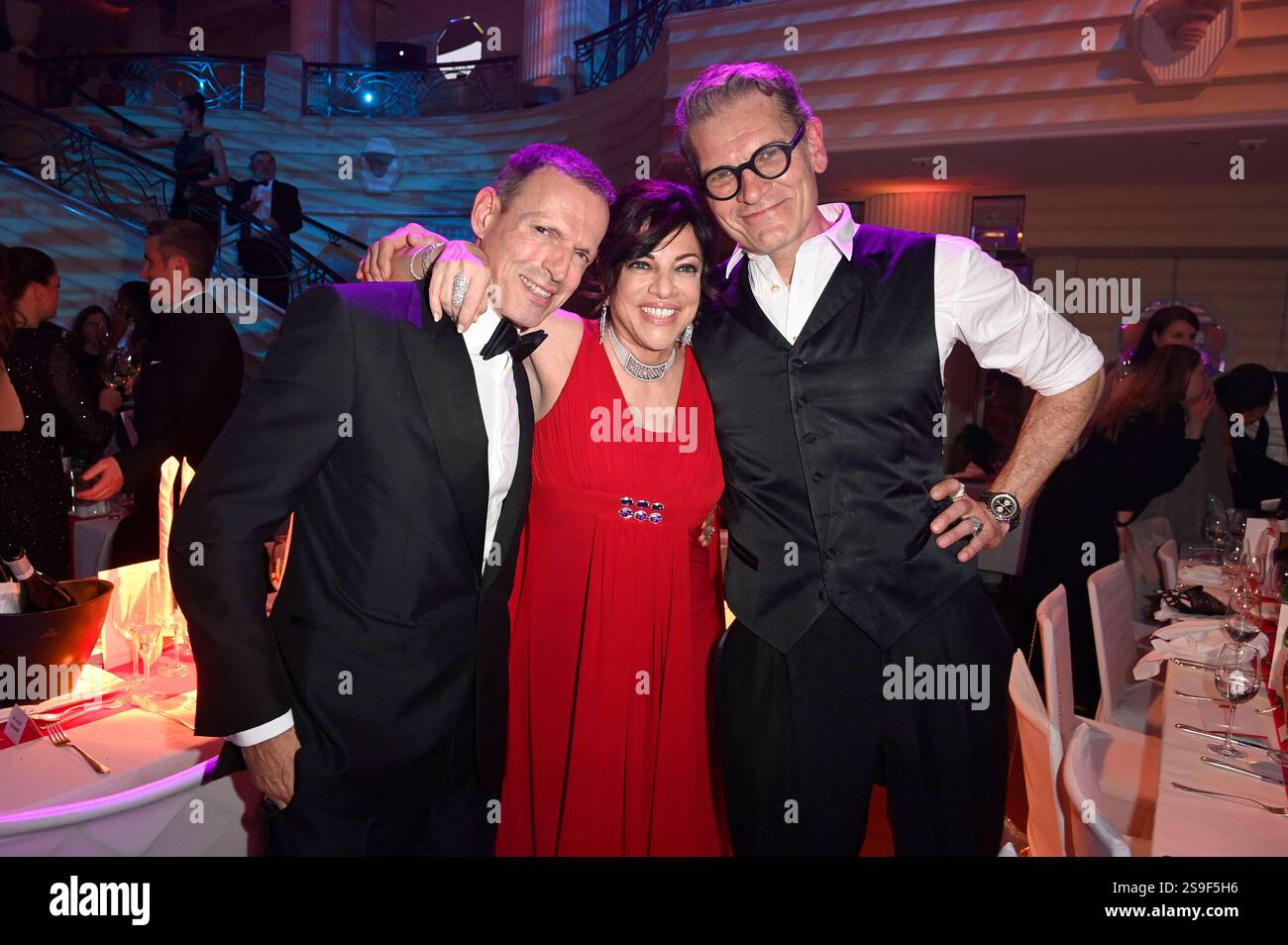 Michael Zechbauer, Alice Brauner und Götz Otto beim 49. Deutschen ...