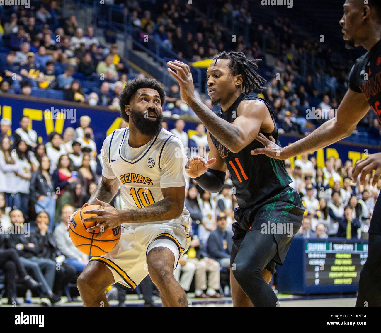 January 25 2025 Berkeley, CA U.S.A. California guard Jovan Blacksher Jr ...