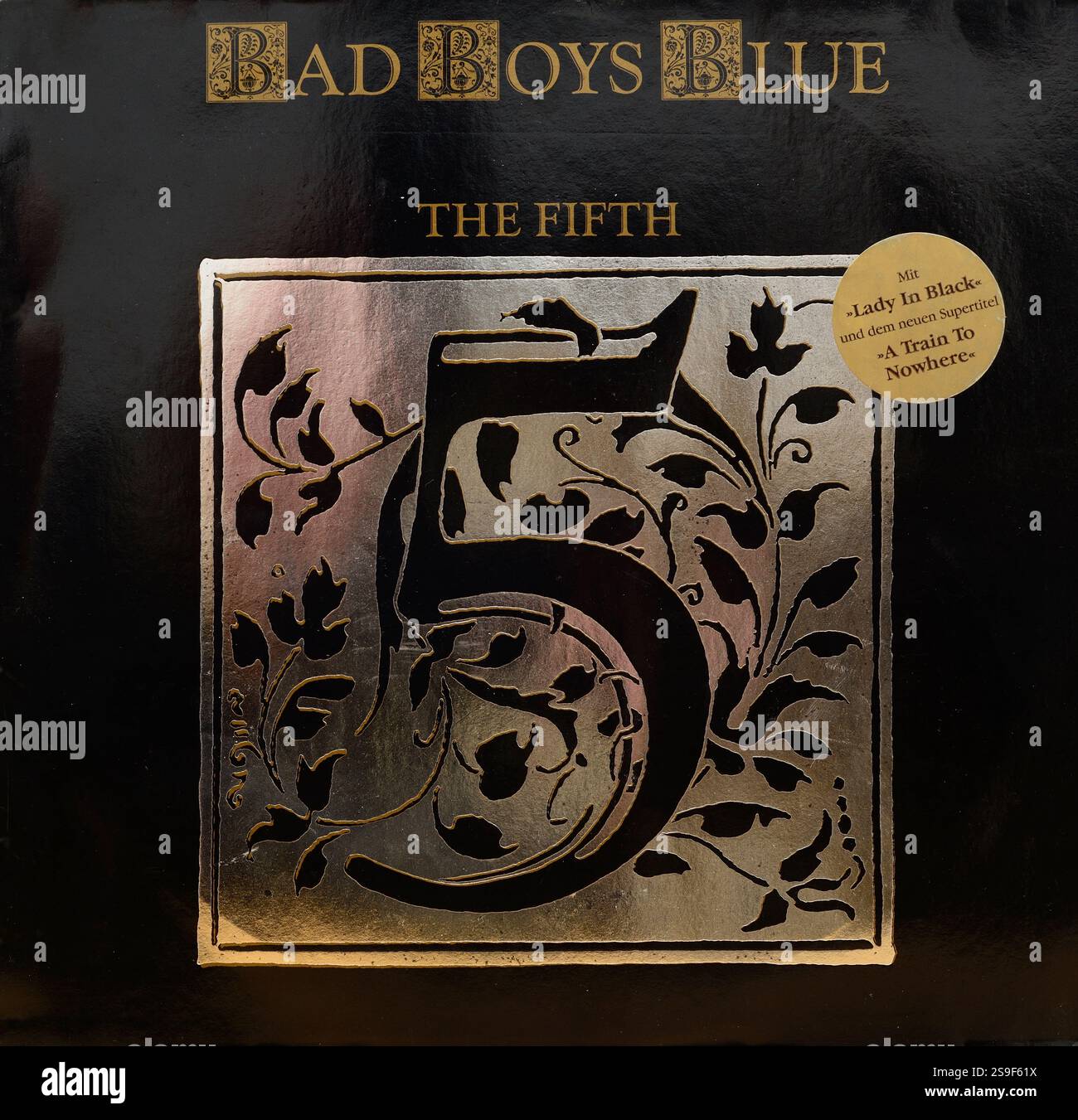 Vintage vinyl record cover, Bad Boys Blue, 1989 Stock Photo - Alamy