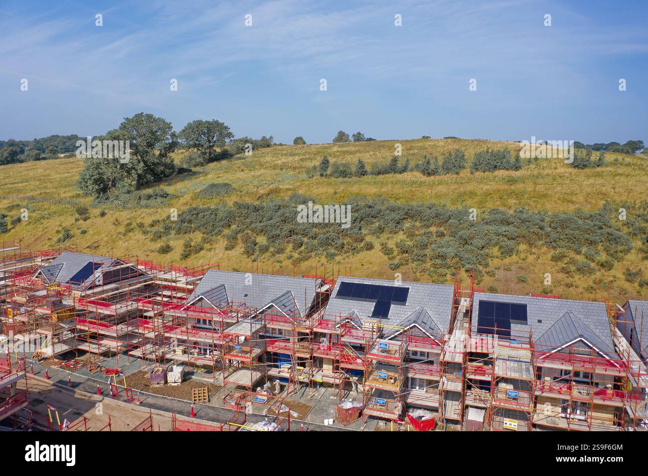 New housing development at Dargavel in Bishopton Stock Photo - Alamy
