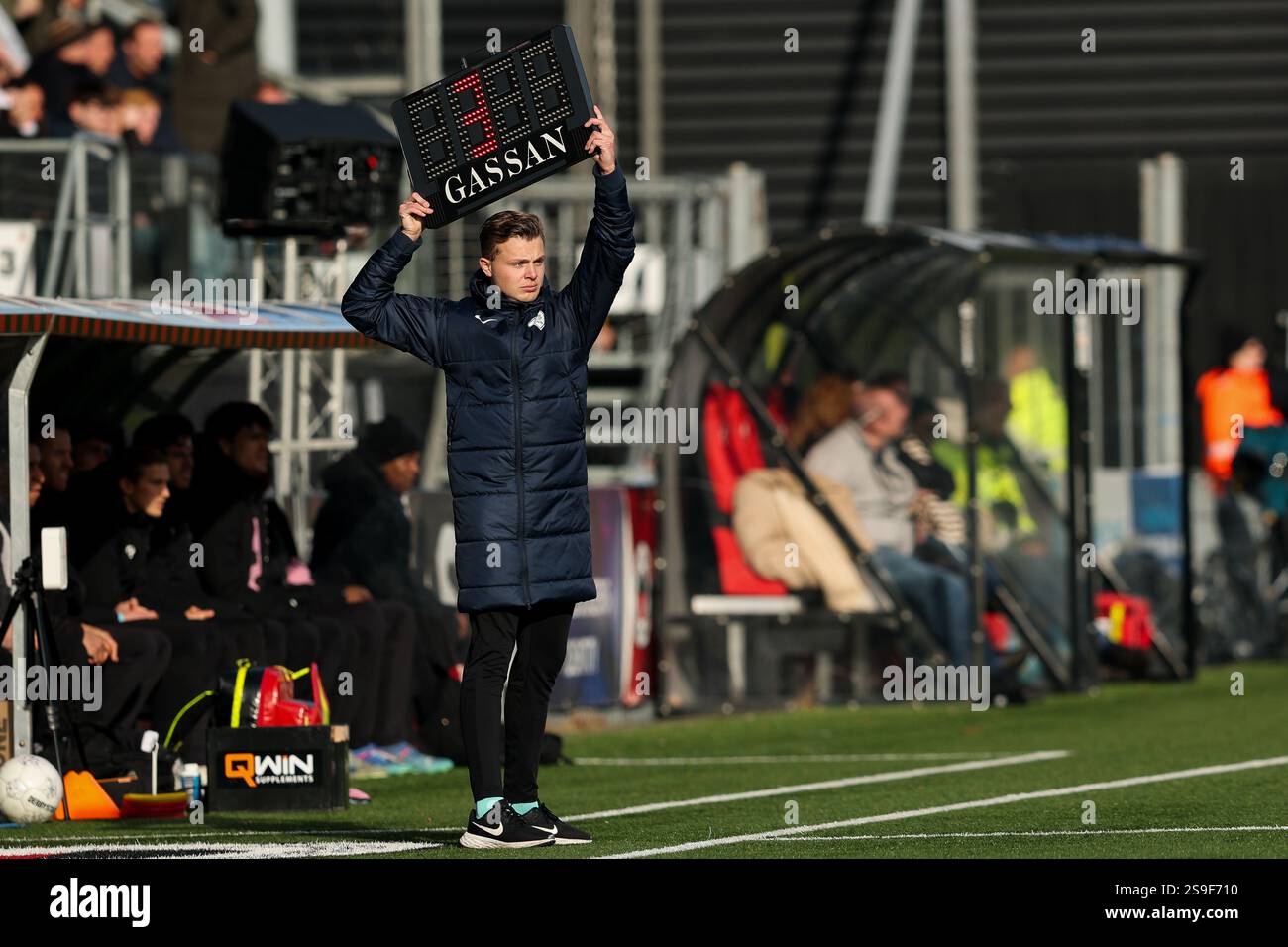ROTTERDAM, NETHERLANDS - JANUARY 26: Fourth official Stan Smit in ...