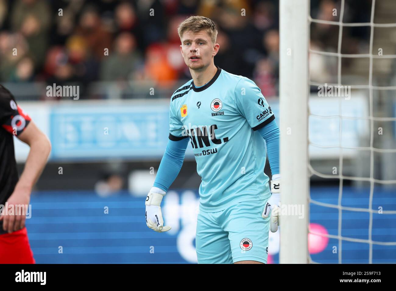 ROTTERDAM, NETHERLANDS - JANUARY 26: Goalkeeper Calvin Raatsie of ...