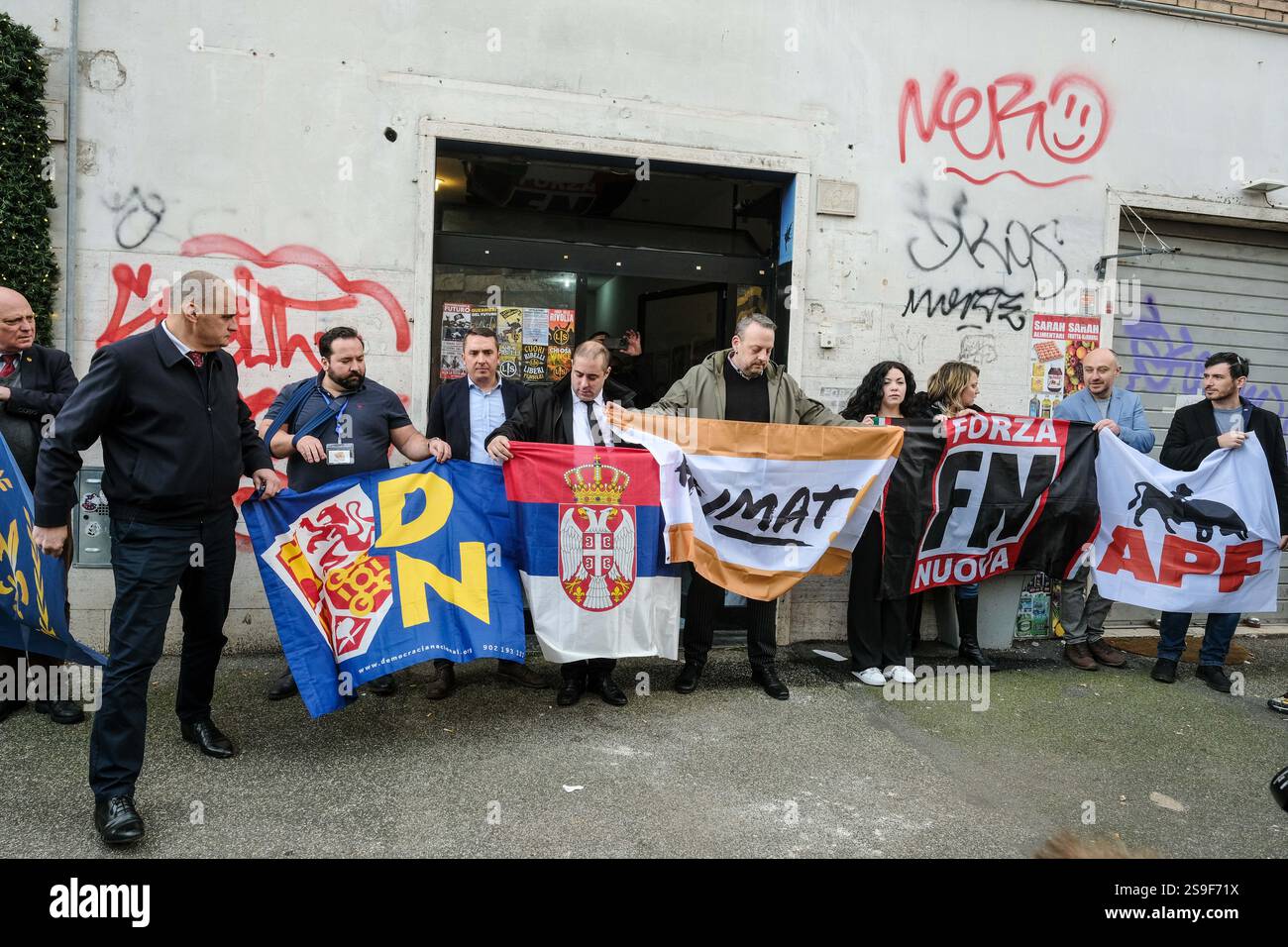 riunione dei leader dei movimenti nazionalisti europei di Alliance for ...