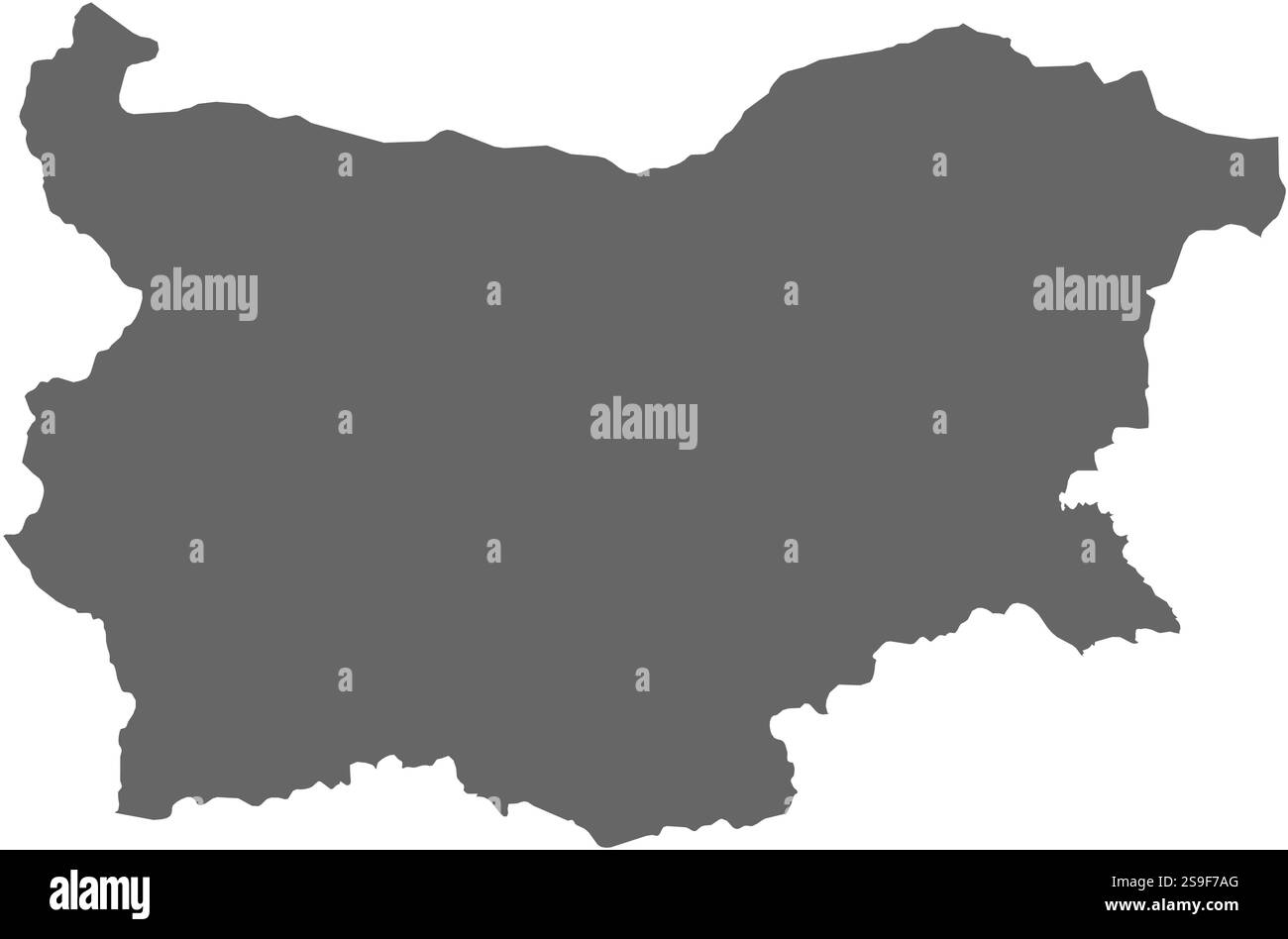 Bulgaria map regions Cut Out Stock Images & Pictures - Alamy