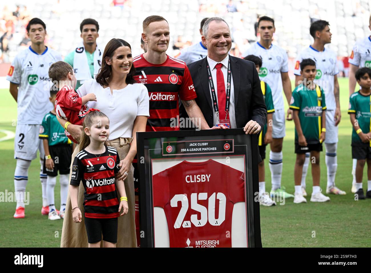 26th January 2025; CommBank Stadium, Sydney, NSW, Australia: A-League ...
