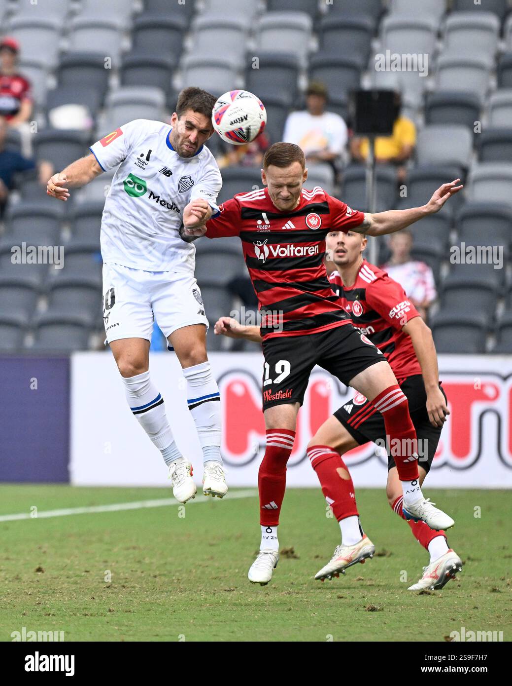 26th January 2025; CommBank Stadium, Sydney, NSW, Australia: A-League ...