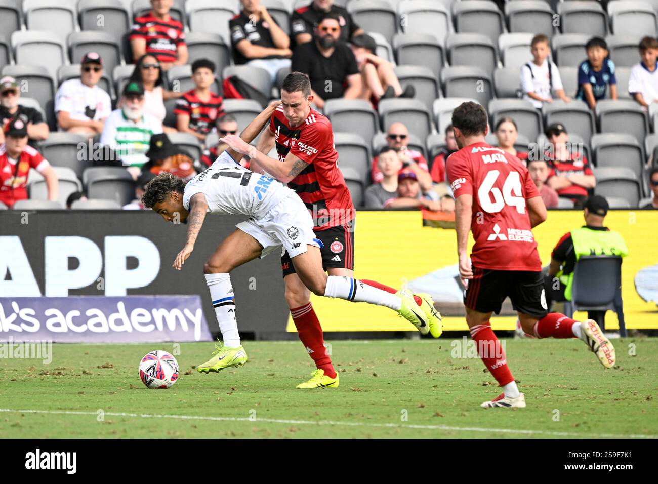 26th January 2025; CommBank Stadium, Sydney, NSW, Australia: A-League ...