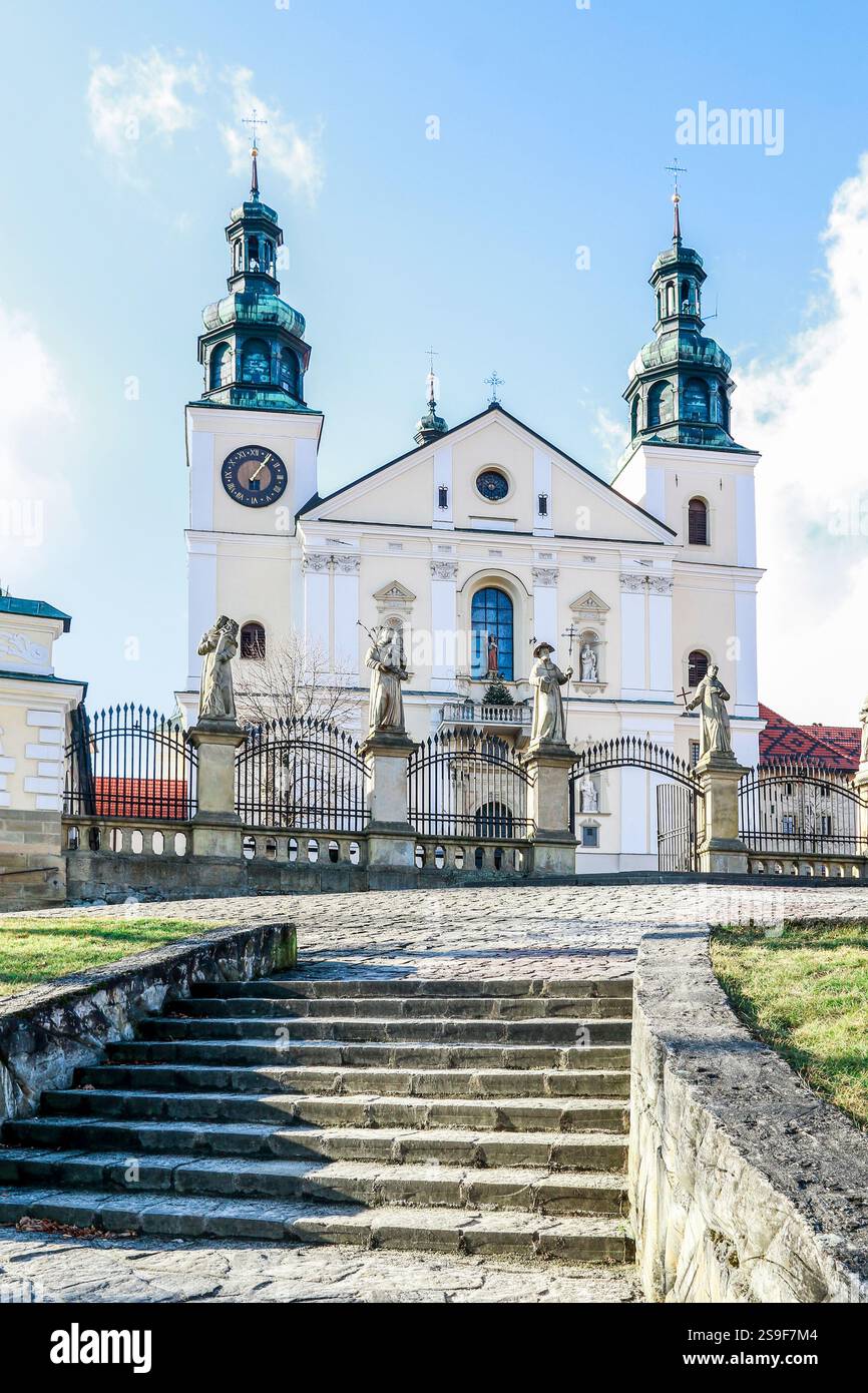 Basilica in Kalwaria Zebrzydowska and chapels of Way of Cross ...
