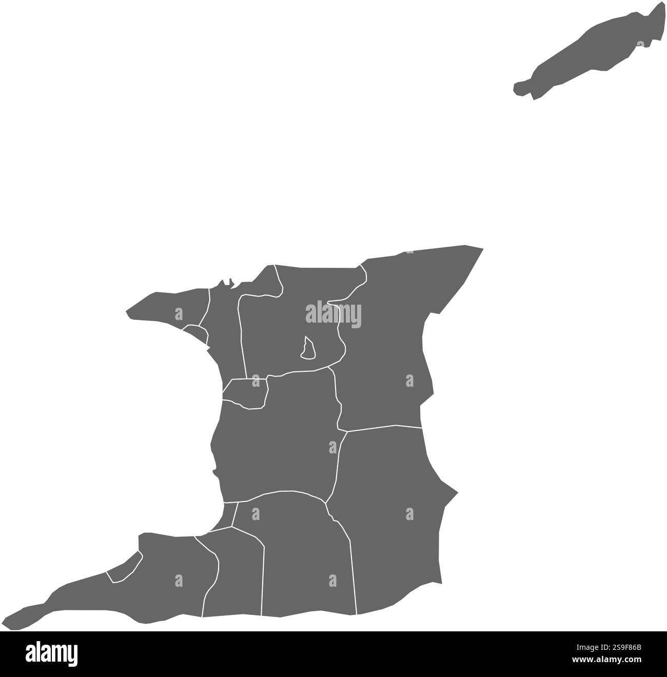 Maps of trinidad and tobago hi-res stock photography and images - Alamy