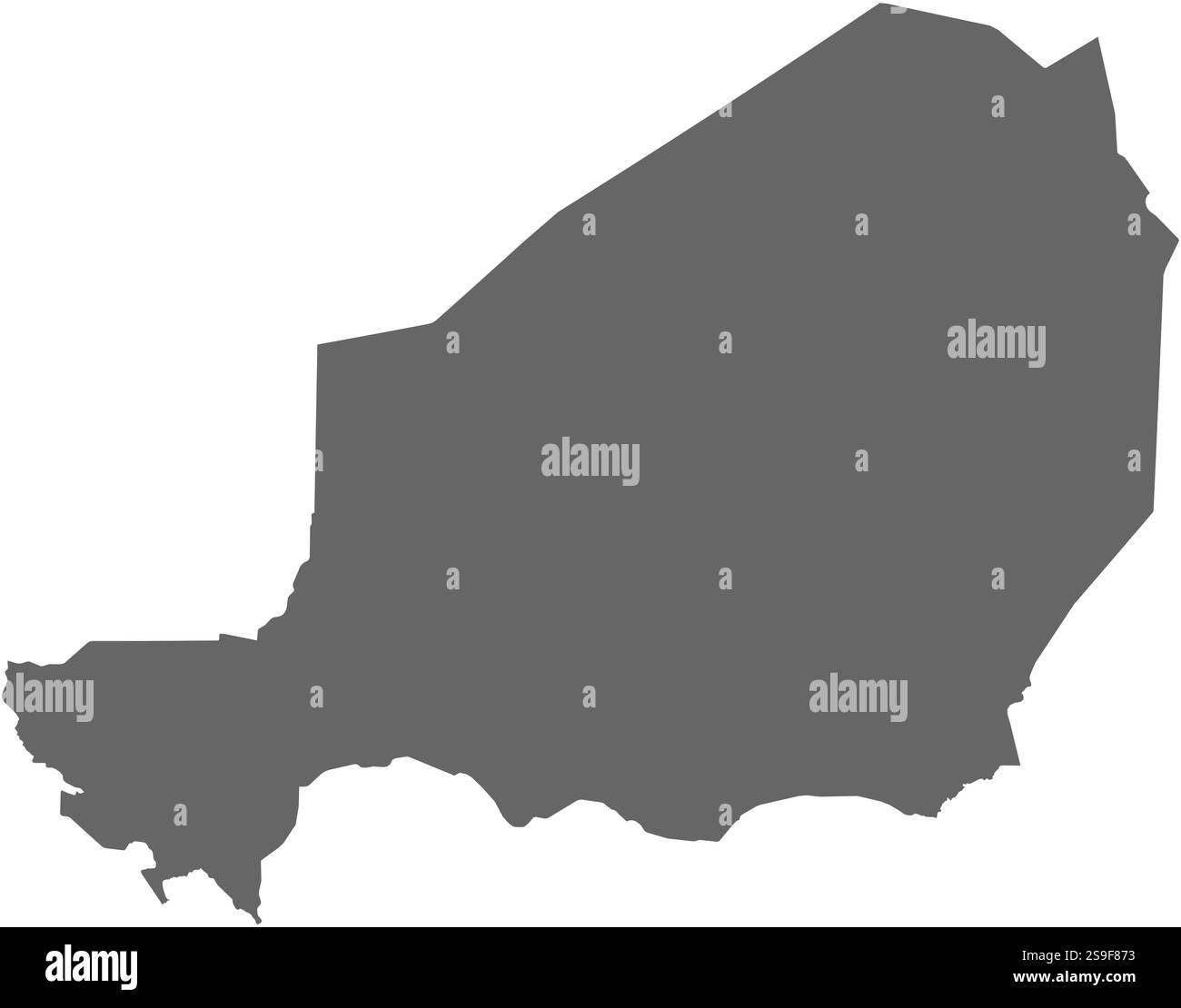 Abstract niger map Black and White Stock Photos & Images - Alamy