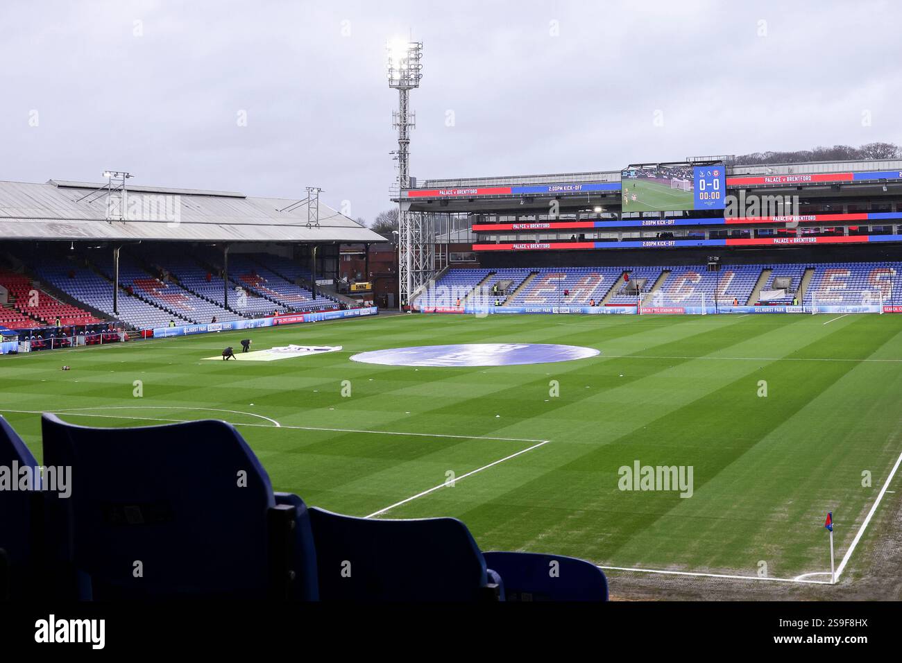 London, UK. 26th January 2025; Selhurst Park, Selhurst, London, England ...
