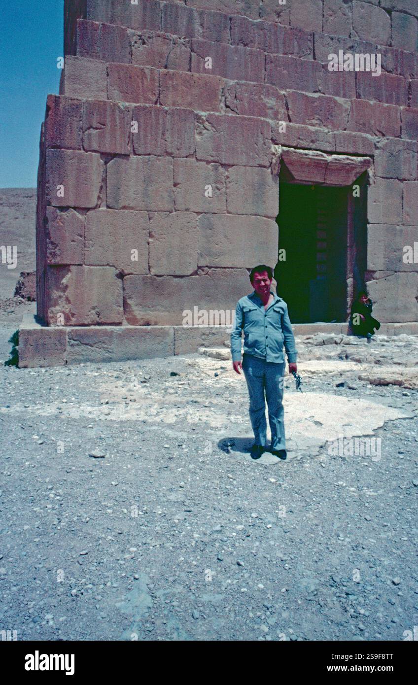 Tomb tower of Elahbel in the Valley of the Tombs, Palmyra, Syria, May ...