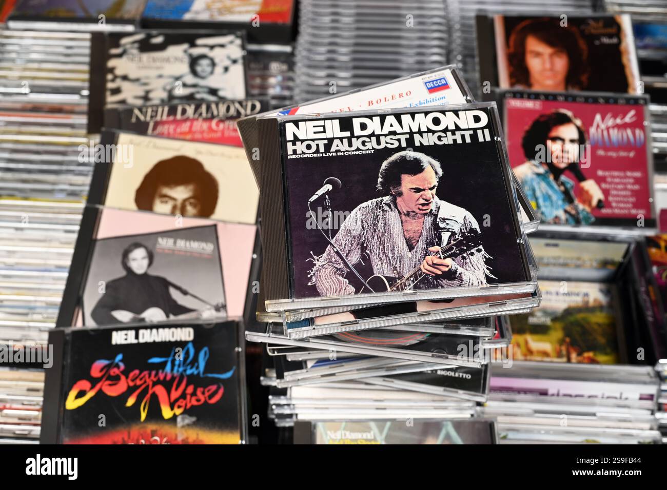 Neil diamond album cover hi-res stock photography and images - Alamy