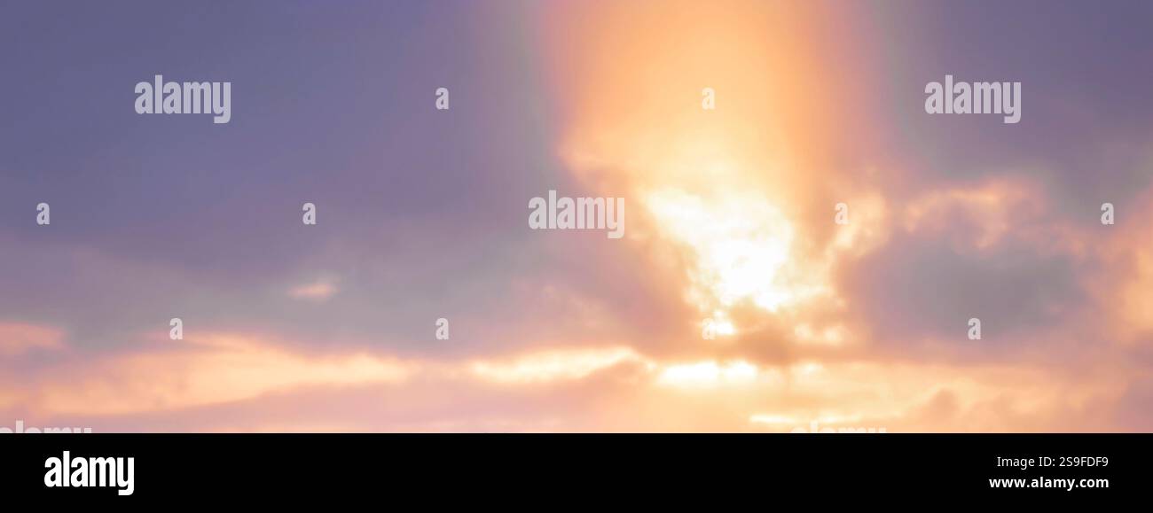 A stunningly beautiful sunset, with rays of light shining beautifully ...