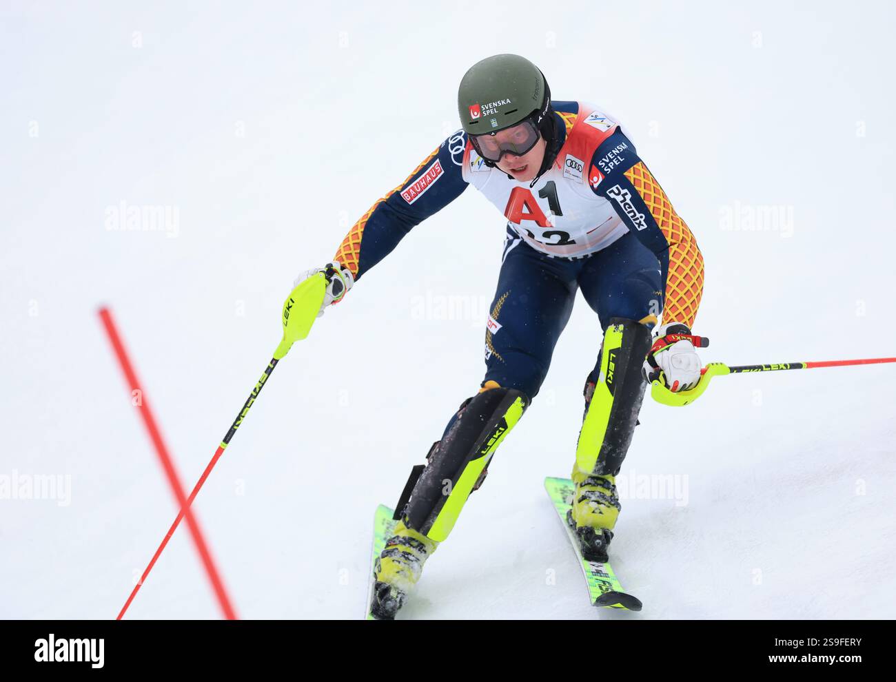 26th January 2025, Kitzbuhel, Tyrol, Austria; FIS Alpine Ski World Cup ...