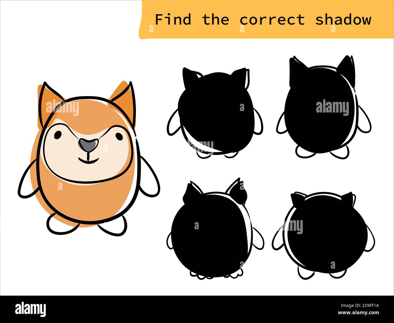 Shadow matching black white hi-res stock photography and images - Alamy