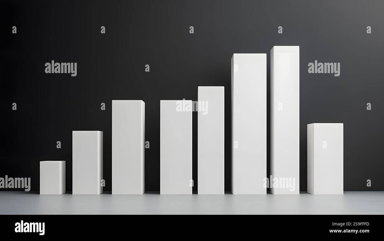 Dramatic monochrome architectural featuring a modern cityscape with ...