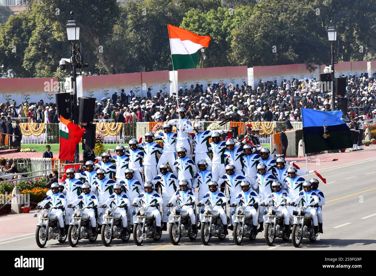 January 26, 2025, New Delhi, Delhi, India: Indian Republic Day Parade ...