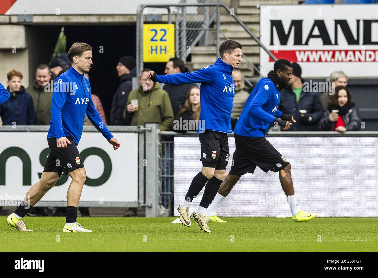 WAALWIJK, 26-01 2025. Mandemakers stadium. Eredivisie voetbal, season ...