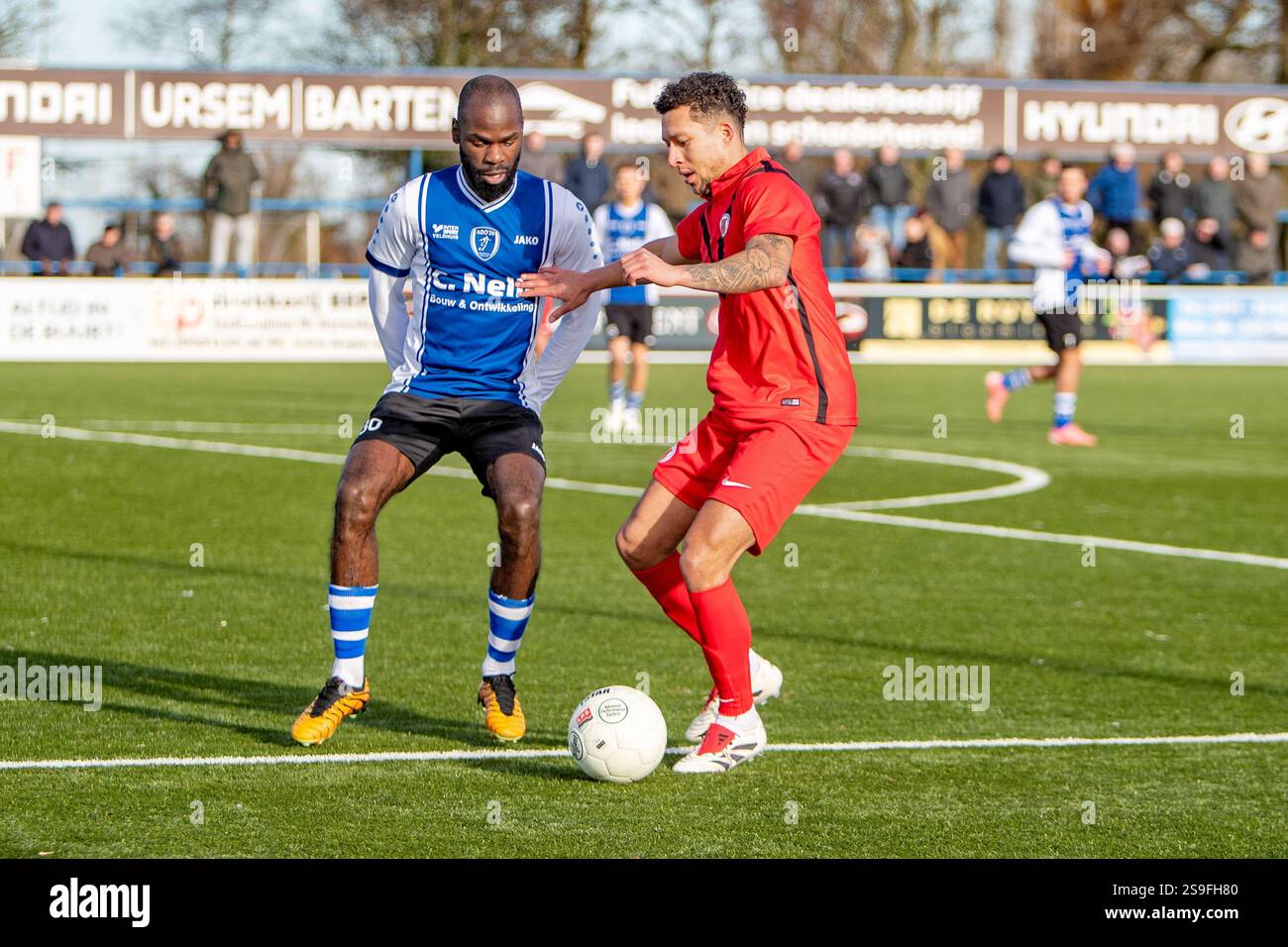 HEEMSKERK - 26-01-2025, Sportpark de Vlotter. Betnation Divisie. Dutch ...